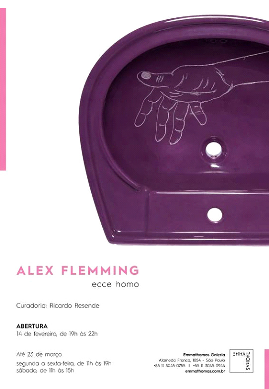 Alex Flemming apresenta exposição inédita na Galeria Emmathomas ...