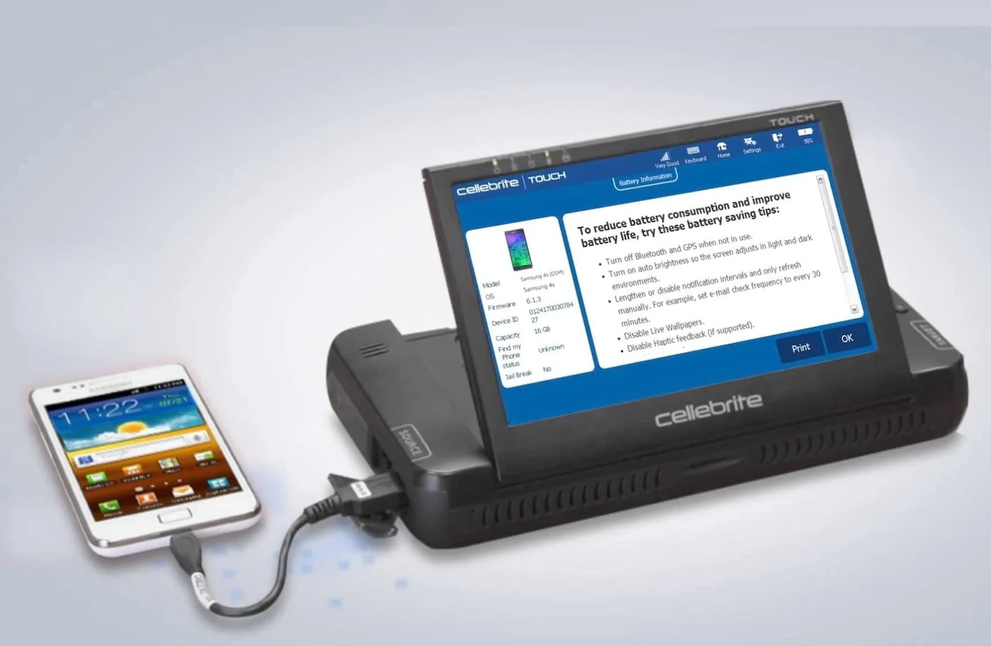 Conheça o Cellebrite, aparelho que foi utilizado para recuperar os ...