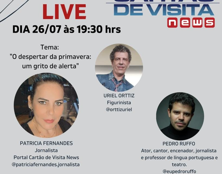 Patricia Fernandes entrevista Pedro Ruffo e Uriel Ortt - Cartão de Visita News