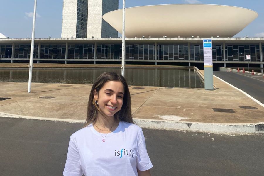 Raquel Corrêa Kalil El Dib participa do ISFiT - International Student ...
