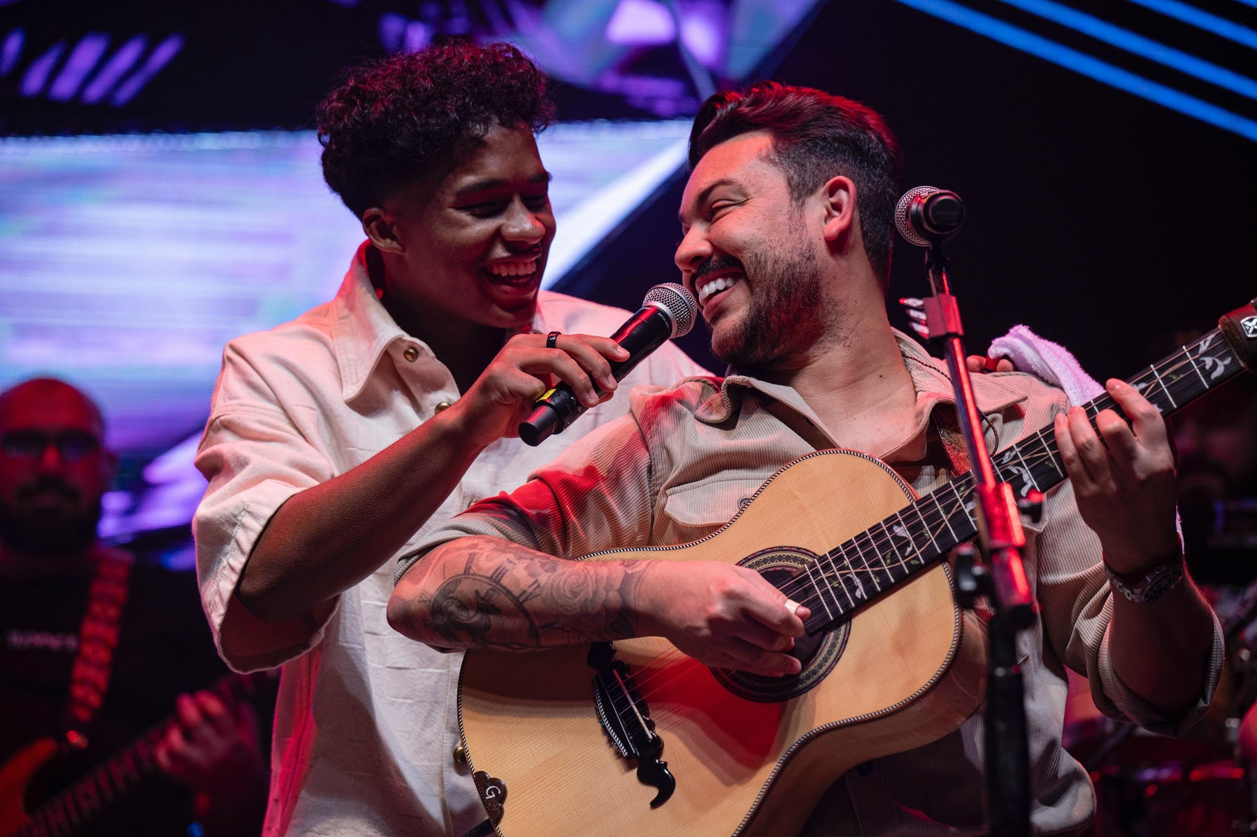 MC Daniel, Heitor Costa e Ícaro & Gilmar animaram despedida de Endrick do Palmeiras - Cartão de ...
