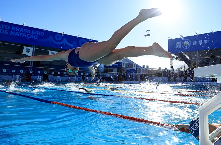 Ana Vieira, Kaique Alves e Kayky Mota “voam” na piscina, conquistam ...