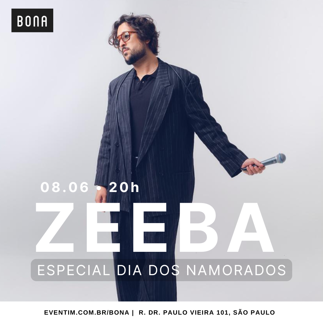 Zeeba anuncia show inédito de Dia dos Namorados em São Paulo/SP ...