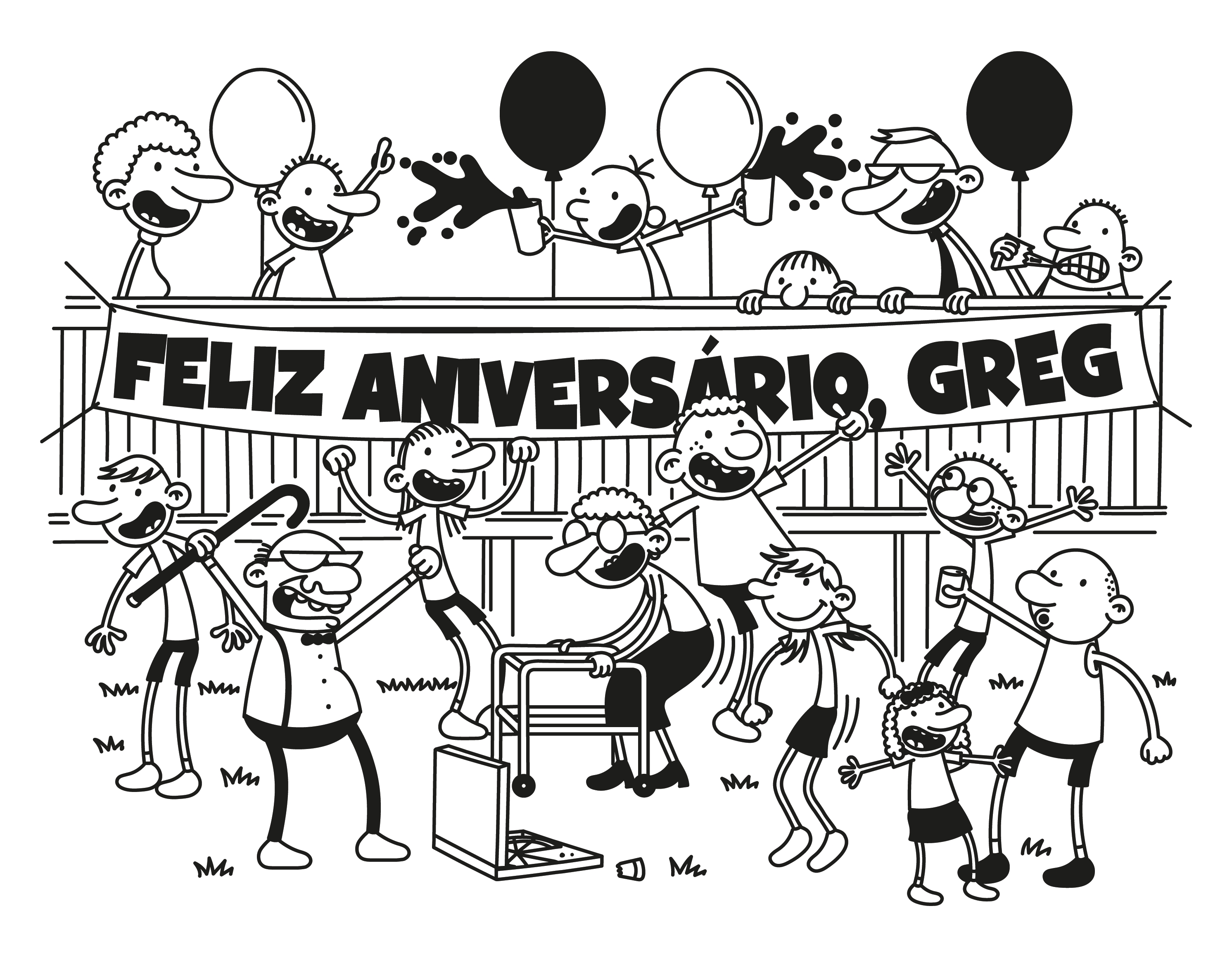 Greg Heffley está de volta e a festa vai ser insana - Cartão de Visita News