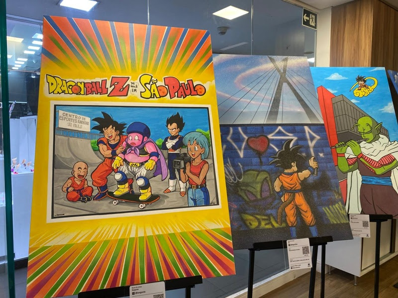 Dragon Ball chega ao Centro de São Paulo em exposição inédita - Cartão ...